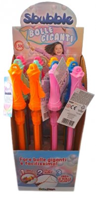 SCATOLA BOX DA 12 PEZZI SBUBBLE BOLLE GIGANTI SBABAM